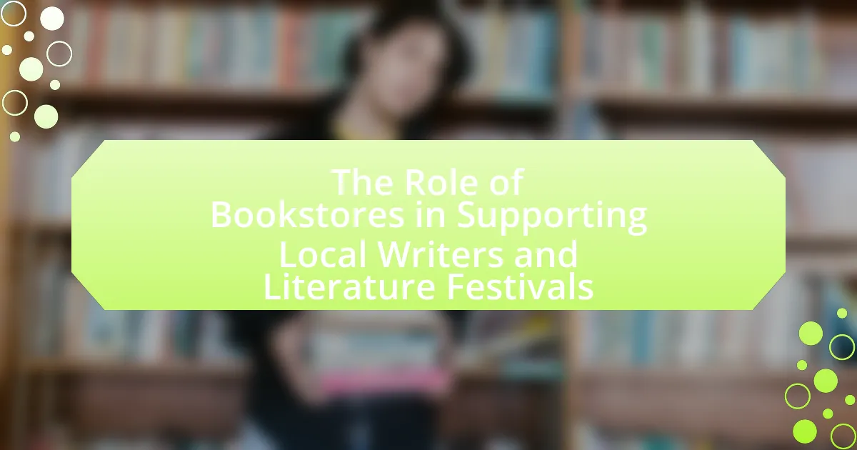 The Role of Bookstores in Supporting Local Writers and Literature ...